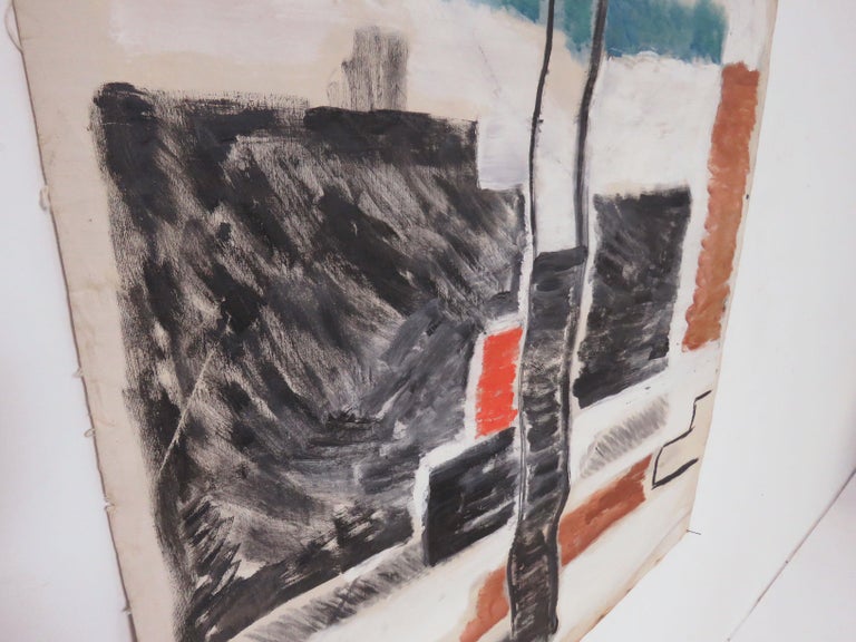 Modernist Abstract Painting by Phillip Callahan, circa 1960s at 1stDibs