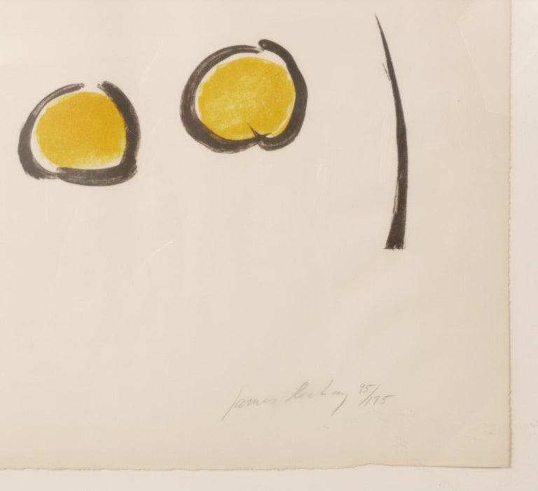 Modernist Abstract Still Life Lithograph by James Lechay For Sale at ...