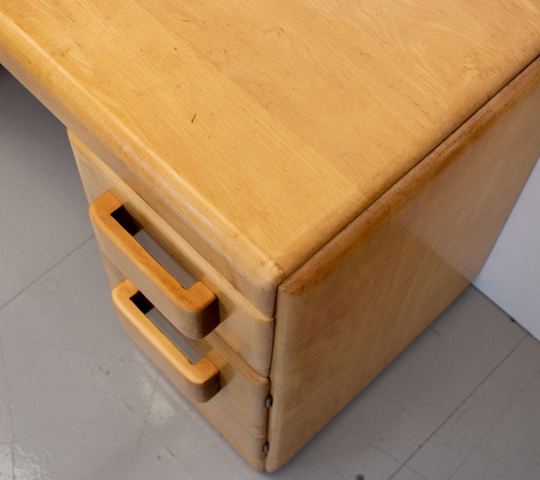 Modernist Art Deco Style Maple Dressing Table by Russel Wright for ...
