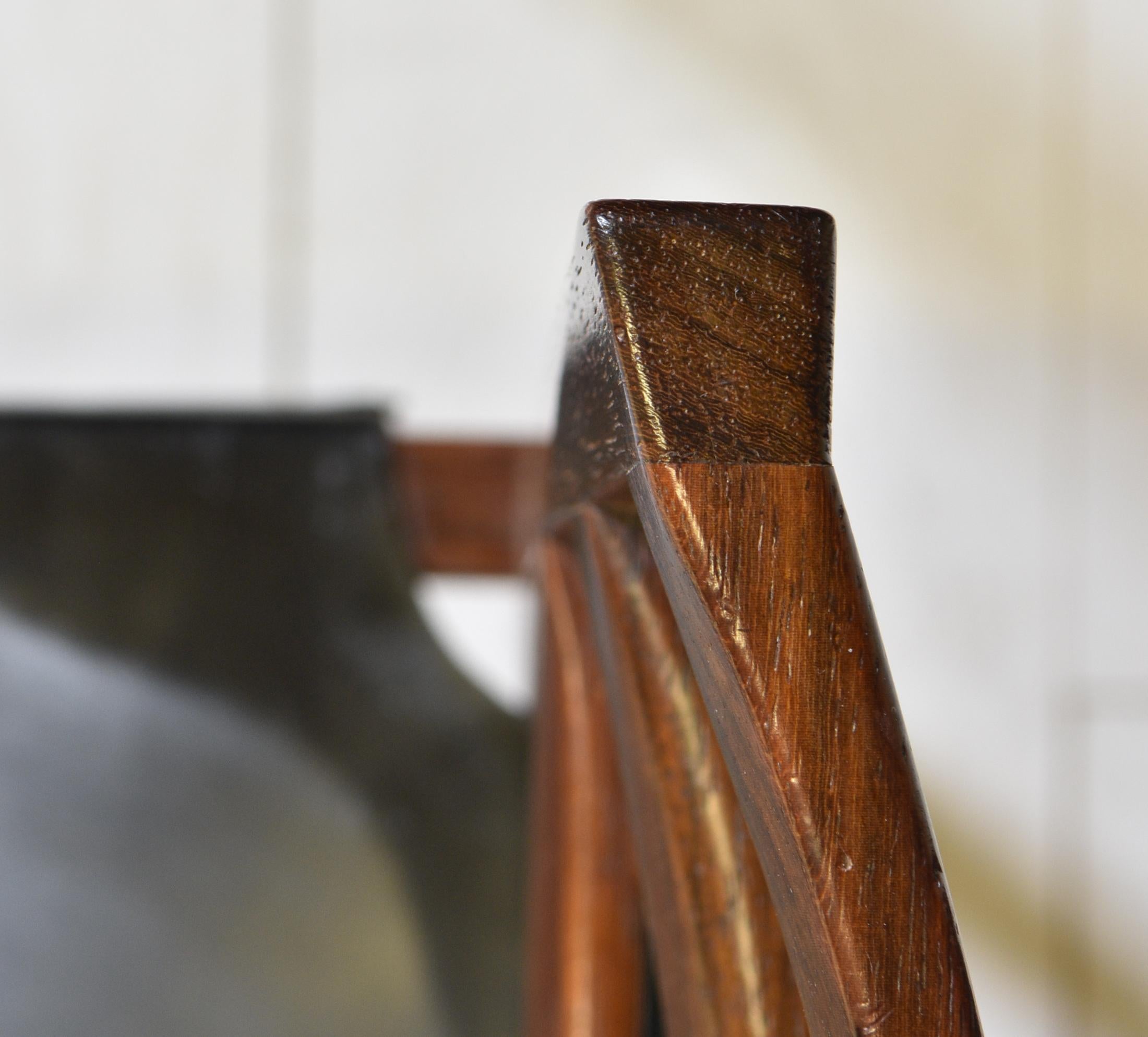 Modernist Bombay Rosewood and Scrub Pine Desk + Chair by George Sneed ...