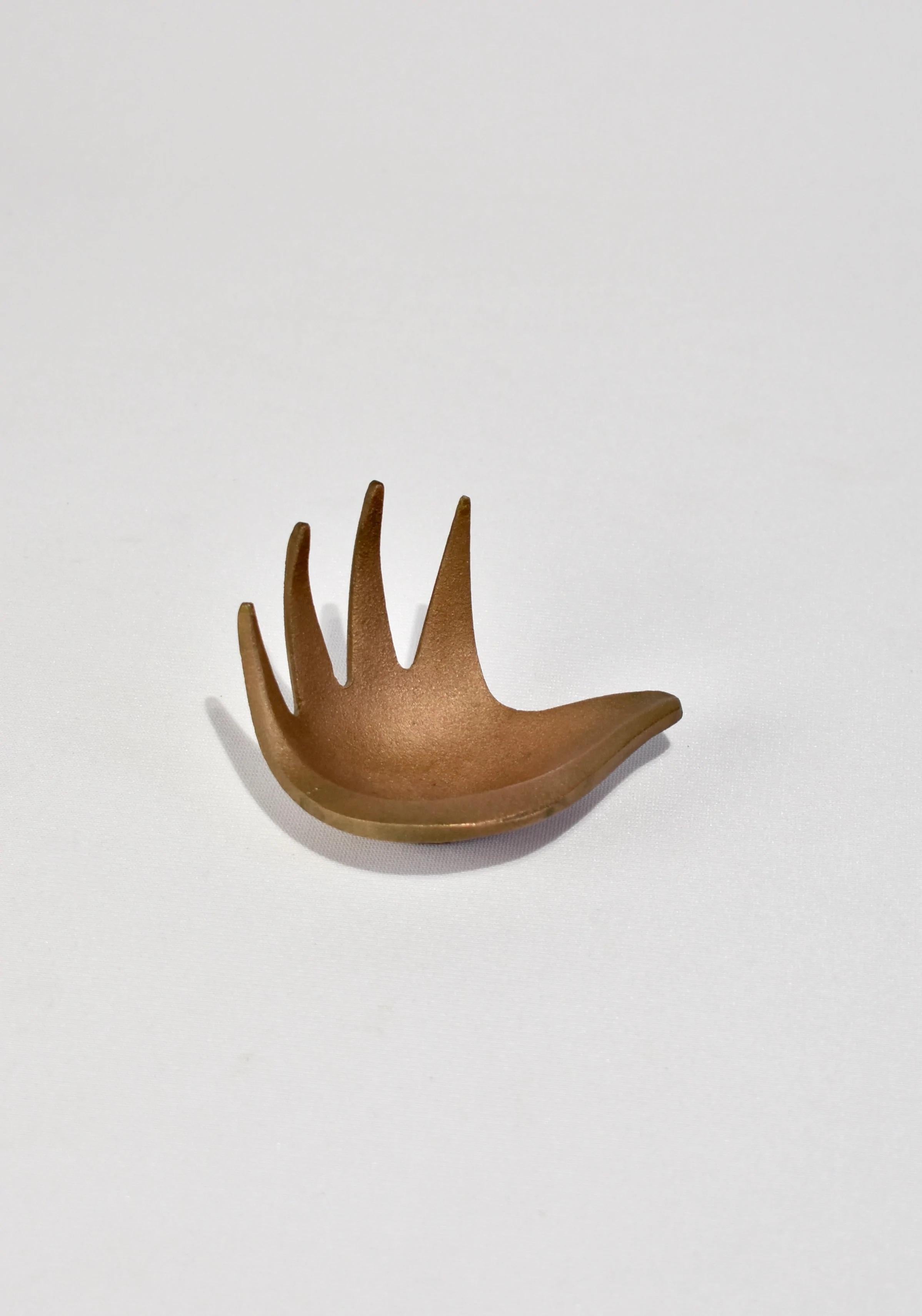 Modernist Bronze Hand at 1stDibs