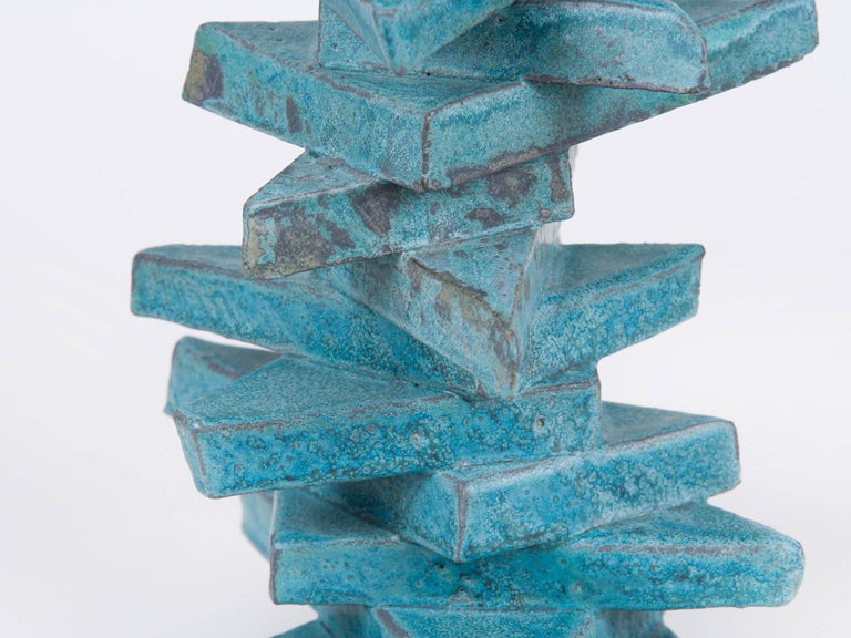 Modernist Ceramic Sculpture by Judy Engel For Sale at 1stDibs