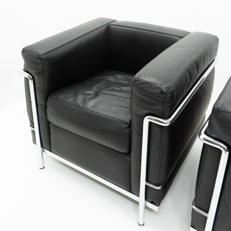 Modernist Classsic Design: LC2 Armchairs, Le Corbusier by Cassina ...