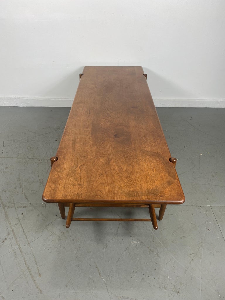 Modernist Coffee Table Leslie Diamond for Conant Ball, Scandinavian ...