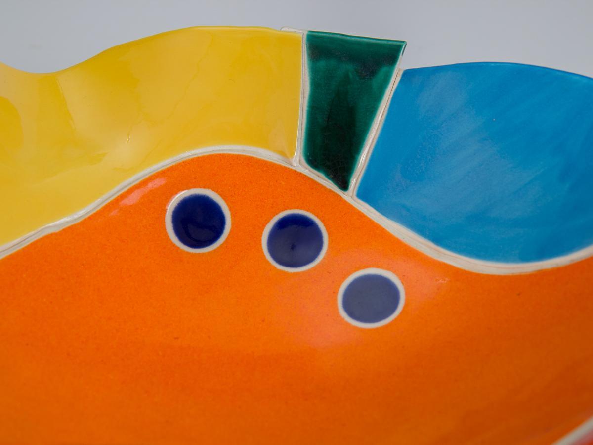 Modernist Collage Studio Pottery Bowls For Sale at 1stDibs