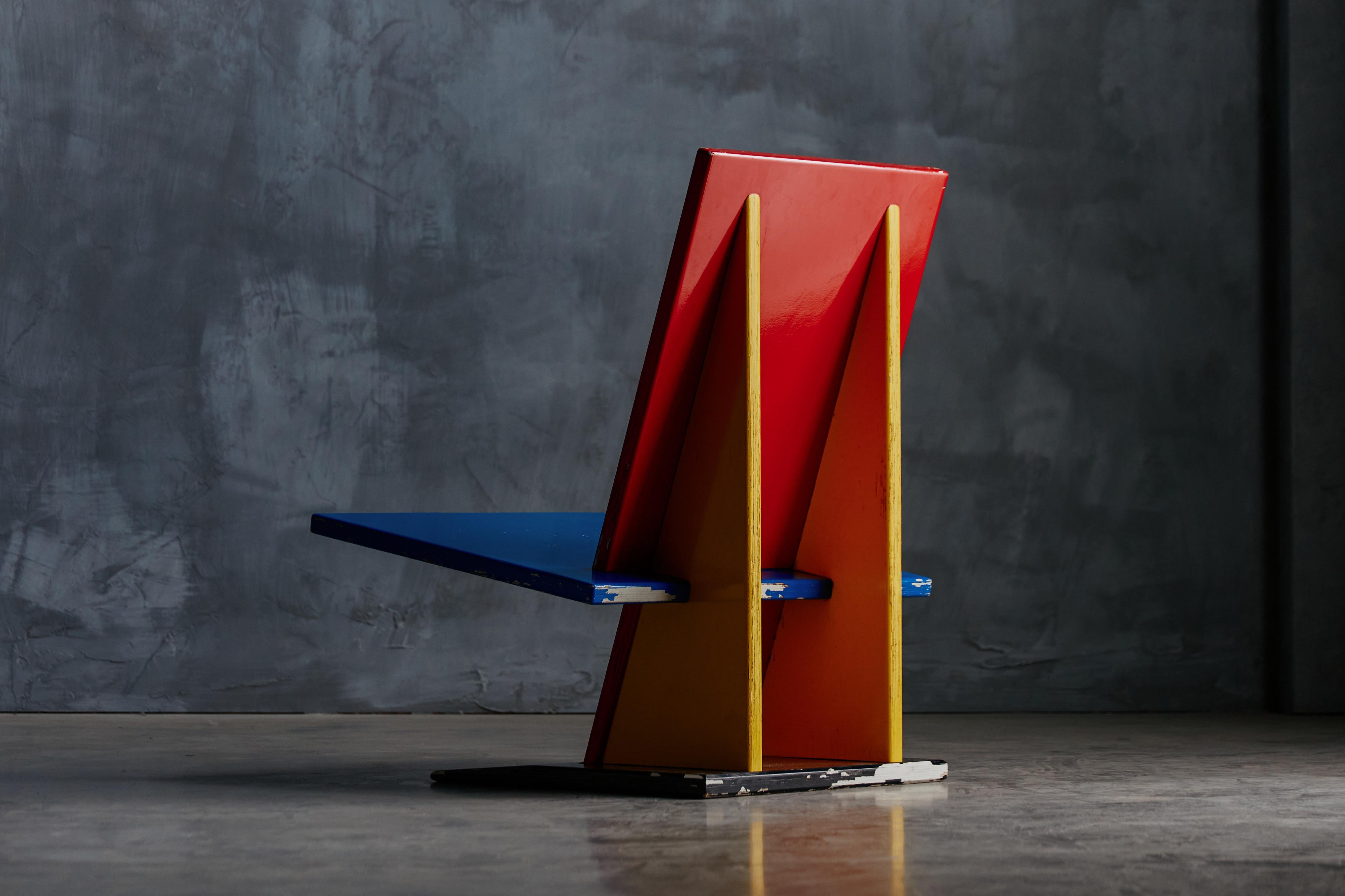 Modernist De Stijl Inspired Lounge Chairs, Netherlands, 1960s For Sale ...