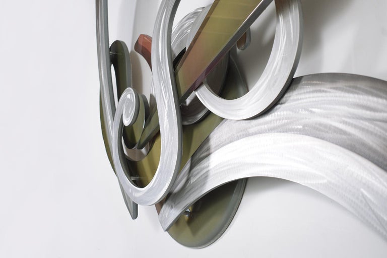 Modernist Dean Jonhson Wall Sculpture For Sale at 1stDibs
