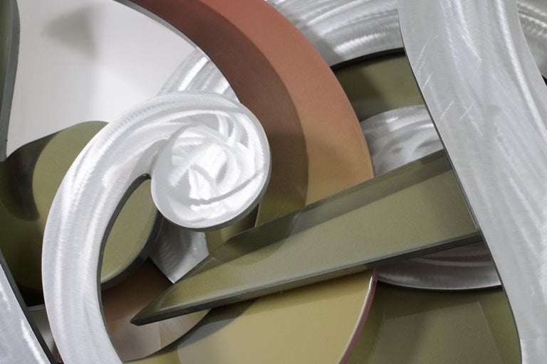 Modernist Dean Jonhson Wall Sculpture For Sale at 1stDibs