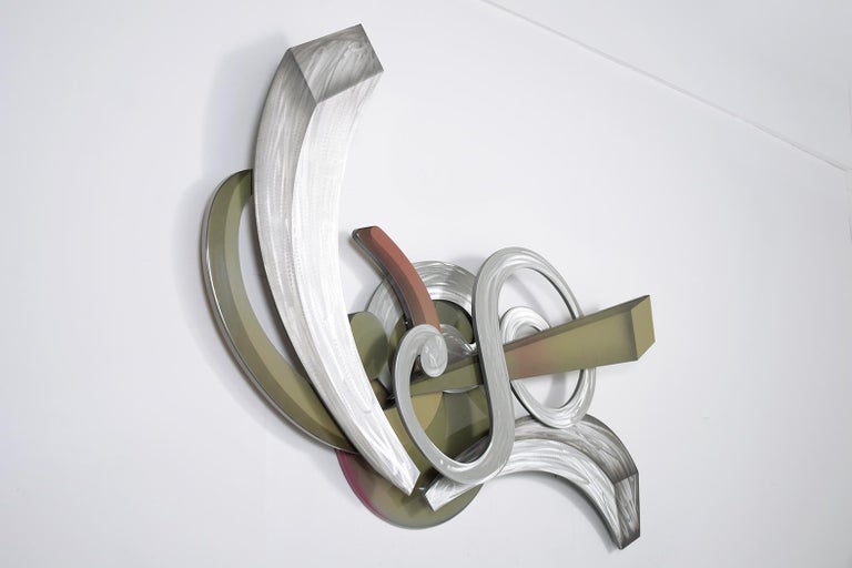 Modernist Dean Jonhson Wall Sculpture For Sale at 1stDibs