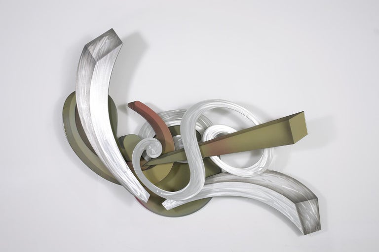 Modernist Dean Jonhson Wall Sculpture For Sale at 1stDibs