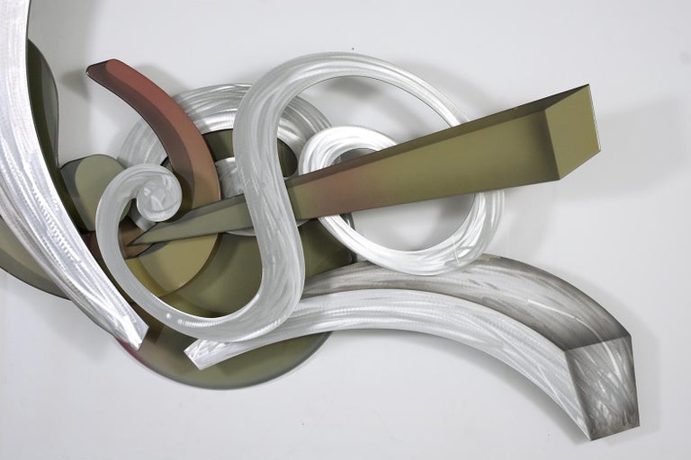 Modernist Dean Jonhson Wall Sculpture For Sale at 1stDibs