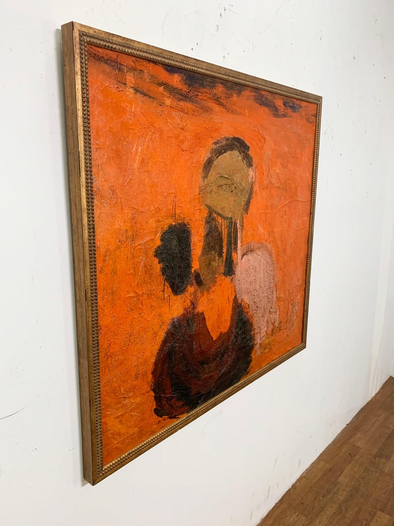 Modernist Expressionist Figurative Painting Titled "Female Anatomy", d ...