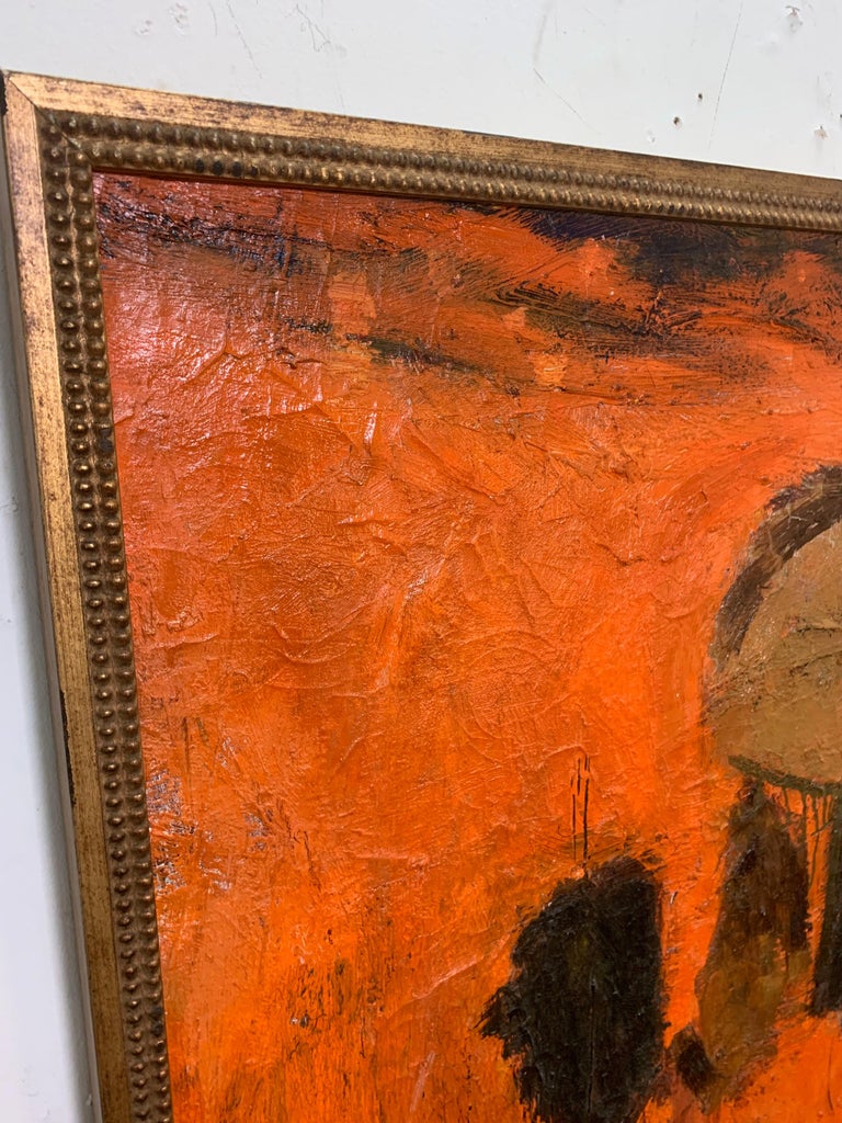 Modernist Expressionist Figurative Painting Titled "Female Anatomy", d ...