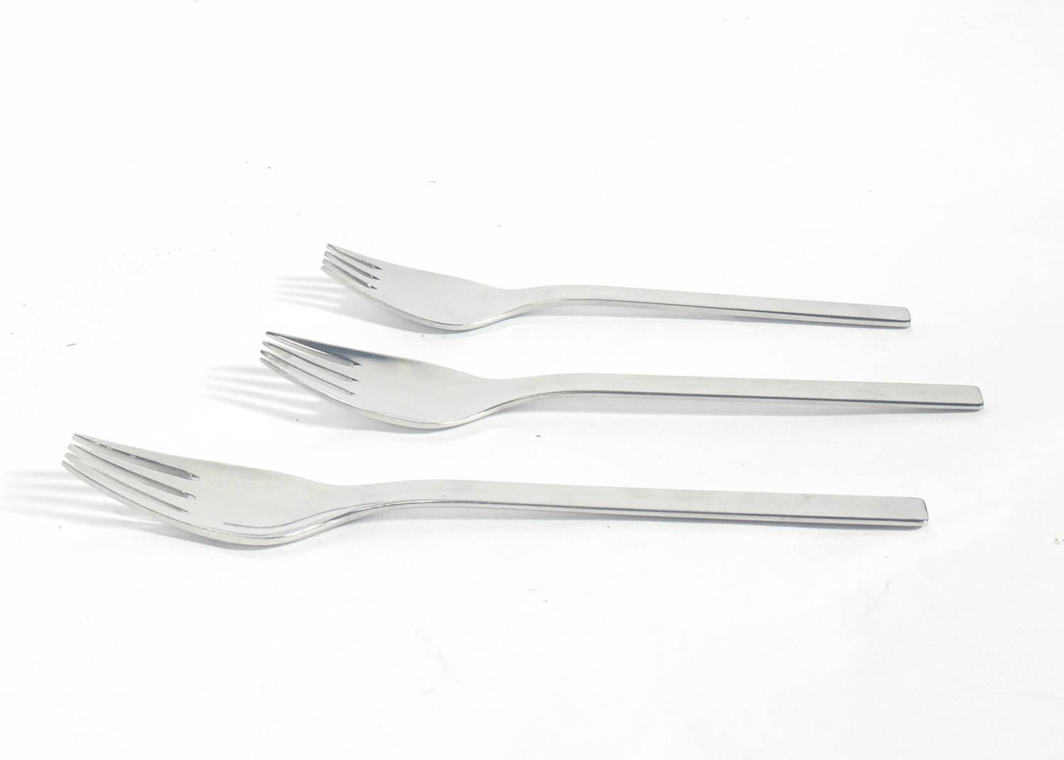 Modernist Flatware Set by Magnus Stephensen for Georg Jensen at 1stDibs