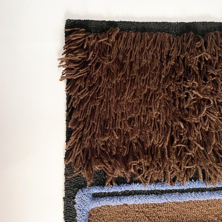 Modernist German Wall Rug by Ewald Kröner for Schloss Hackhausen ...