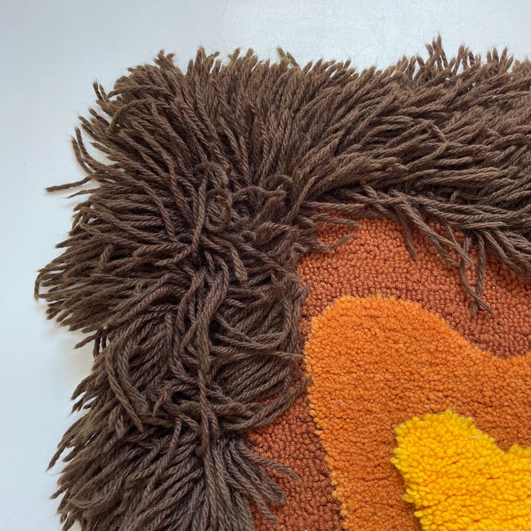 Modernist German Wall Rug by Ewald Kröner for Schloss Hackhausen ...