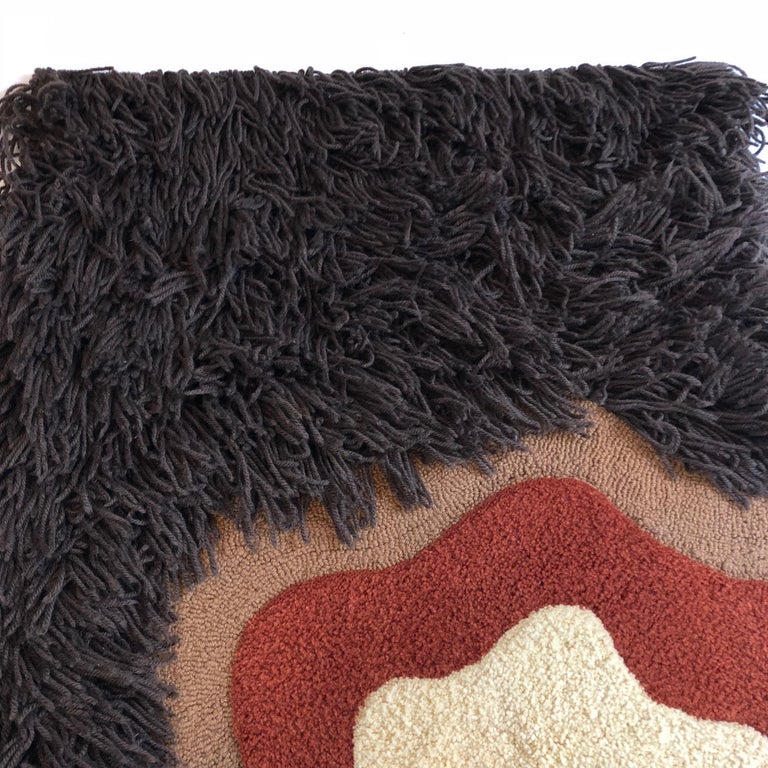 Modernist German Wall Rug by Ewald Kröner for Schloss Hackhausen ...