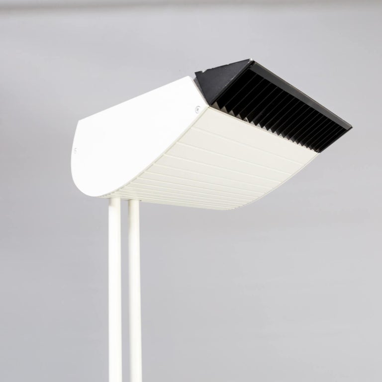 Modernist Hartmut Engel White Metal Floor Lamp for Zumtobel For Sale at ...