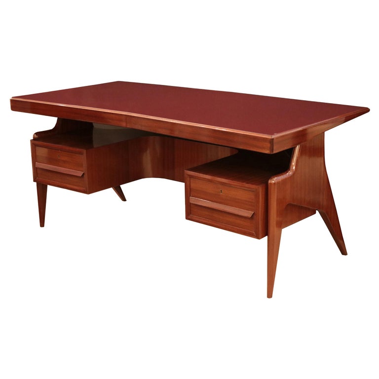 Modernist Italian Desk For Sale at 1stDibs | modernist desk