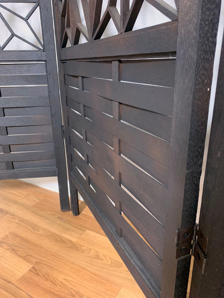 Modernist Japanese Kumiko Screen / Room Divider, Cira 1950s at 1stDibs