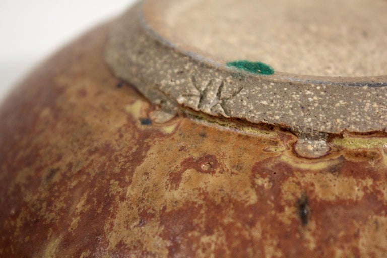 Modernist Karen Karnes Objects U.S.A. Studio Art Pottery Stoneware Bowl ...