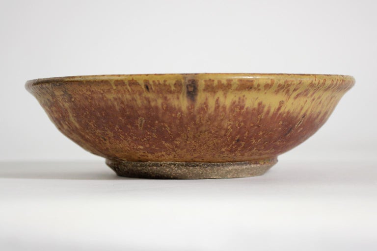 Modernist Karen Karnes Objects U.S.A. Studio Art Pottery Stoneware Bowl ...