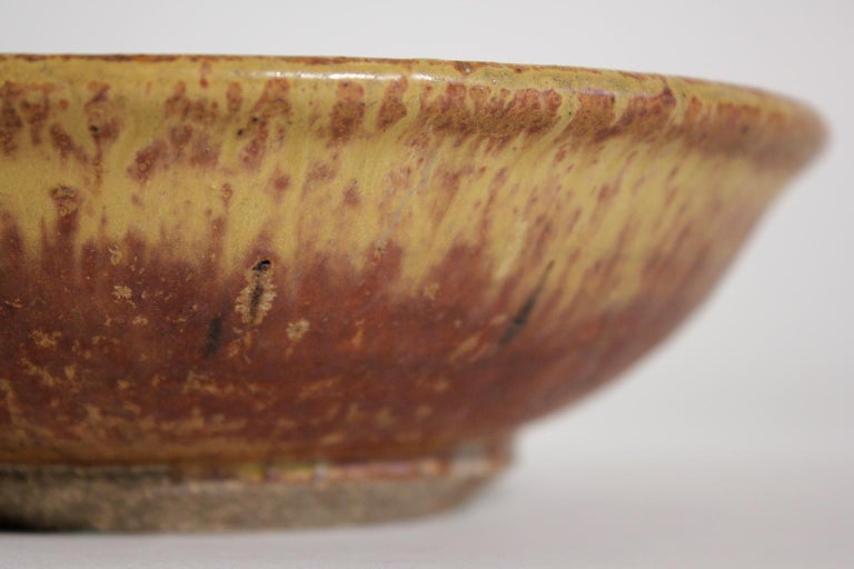 Modernist Karen Karnes Objects U.S.A. Studio Art Pottery Stoneware Bowl ...