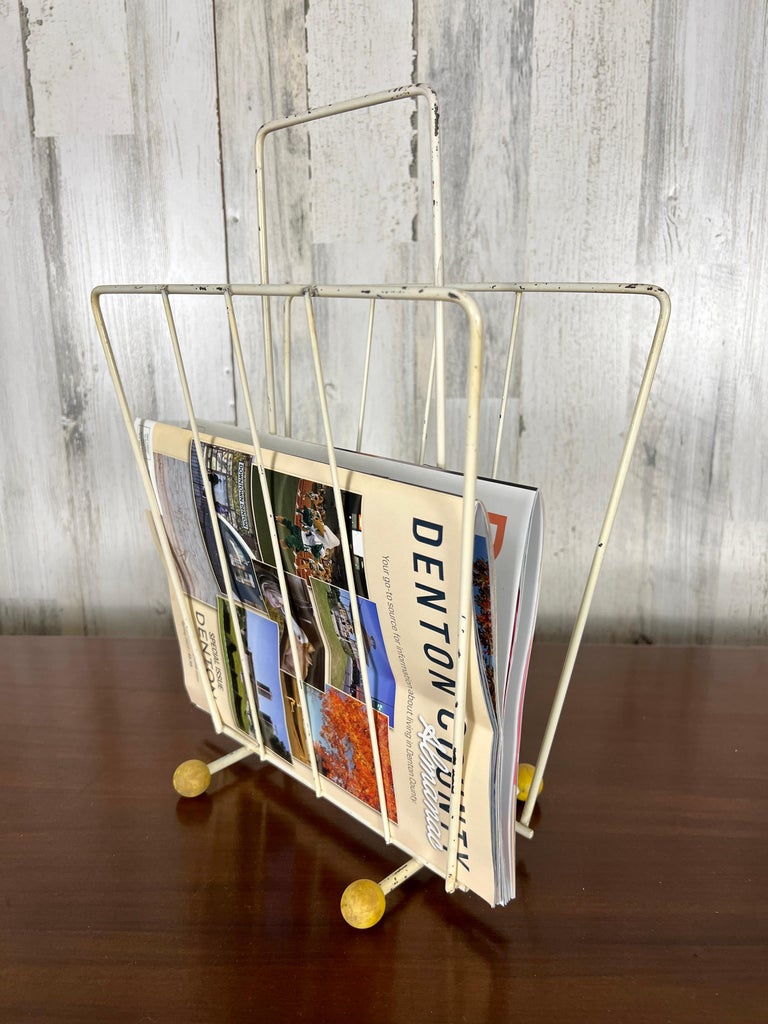 Modernist Magazine Rack For Sale at 1stDibs