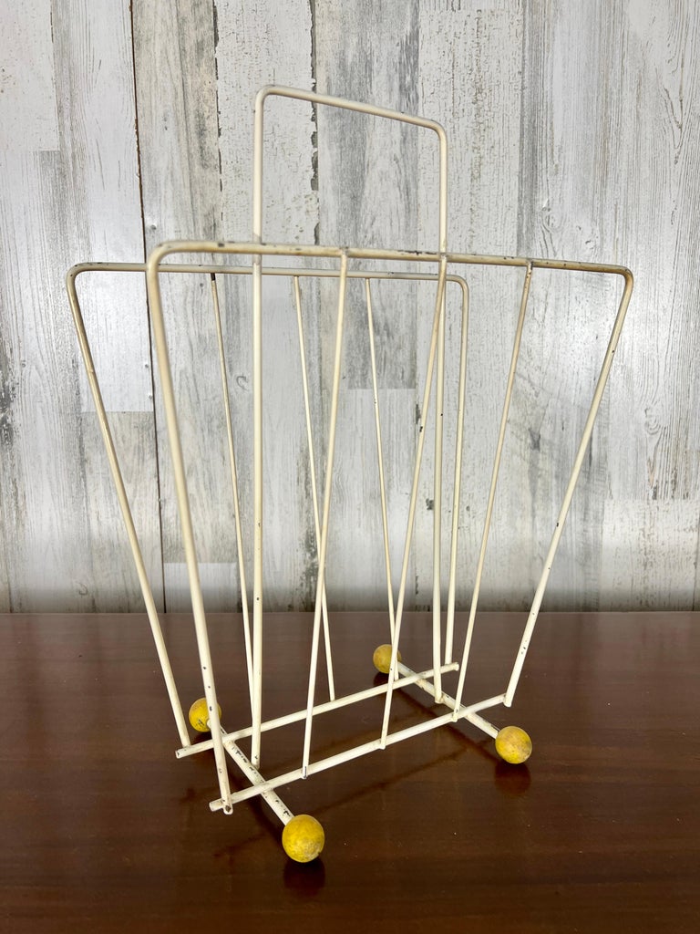 Modernist Magazine Rack For Sale at 1stDibs
