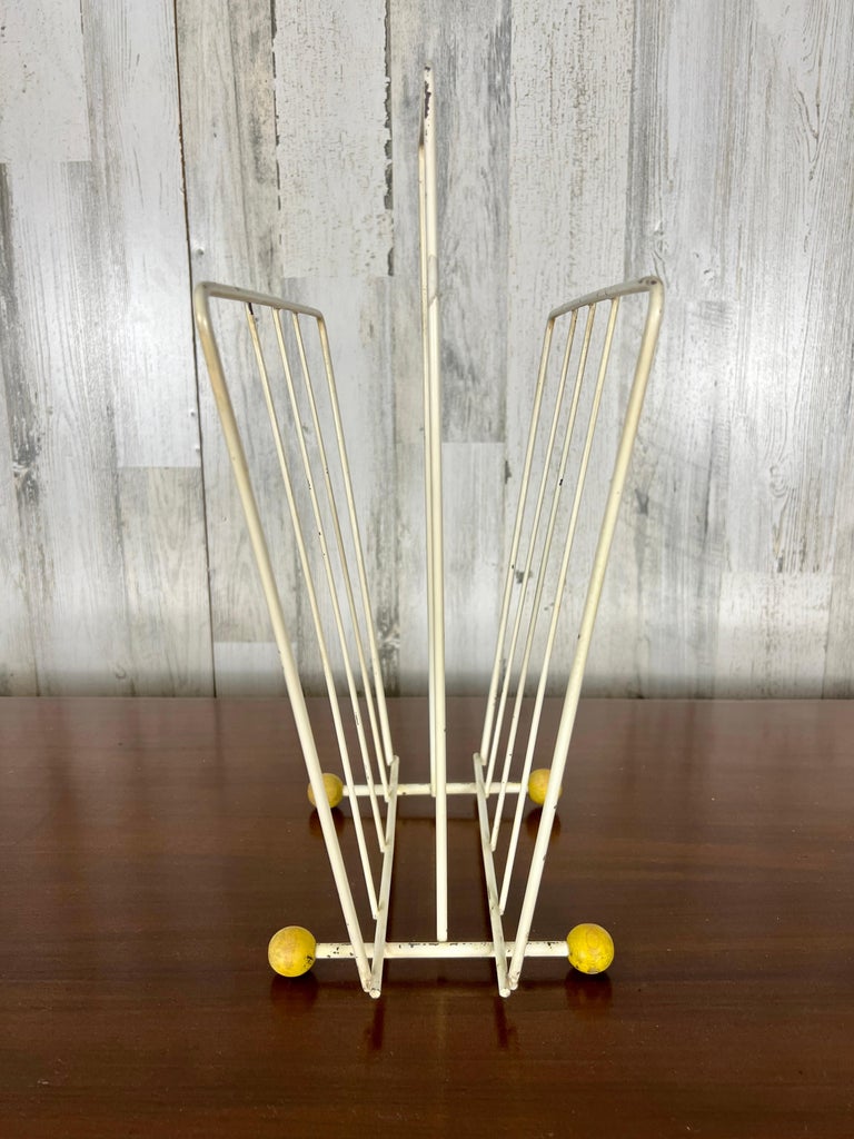 Modernist Magazine Rack For Sale at 1stDibs