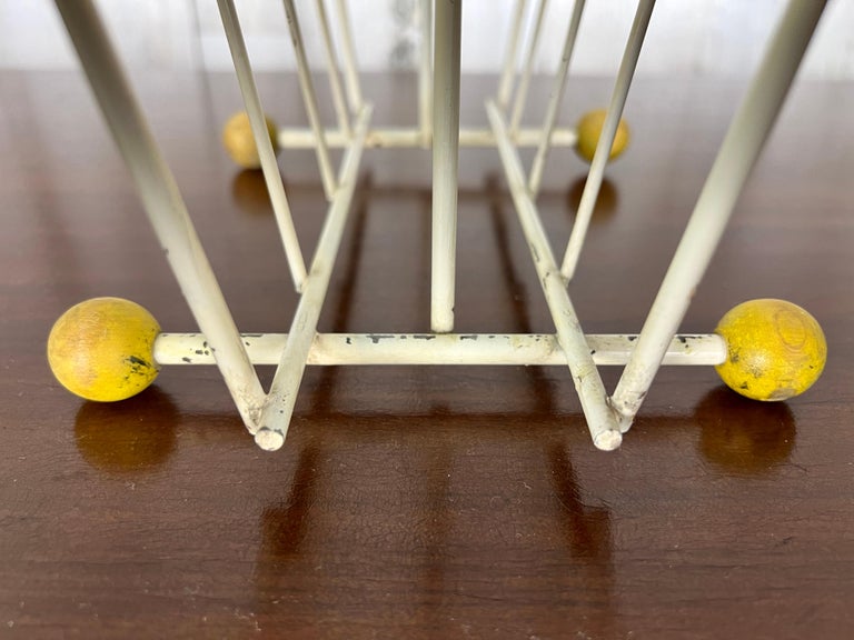 Modernist Magazine Rack For Sale at 1stDibs