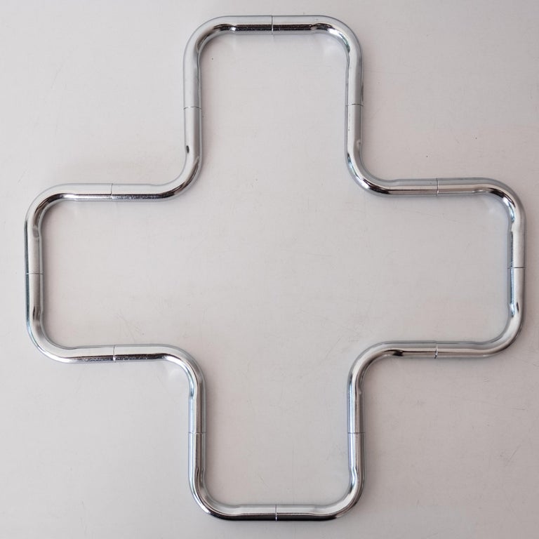 Modernist Metal Tangle Abstract Kinetic Sculpture For Sale at 1stDibs