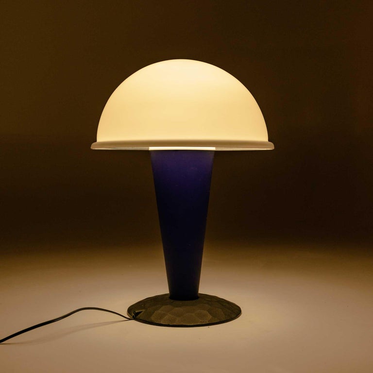 Modernist Mushroom Table Lamp by Ron Rezek For Sale at 1stDibs