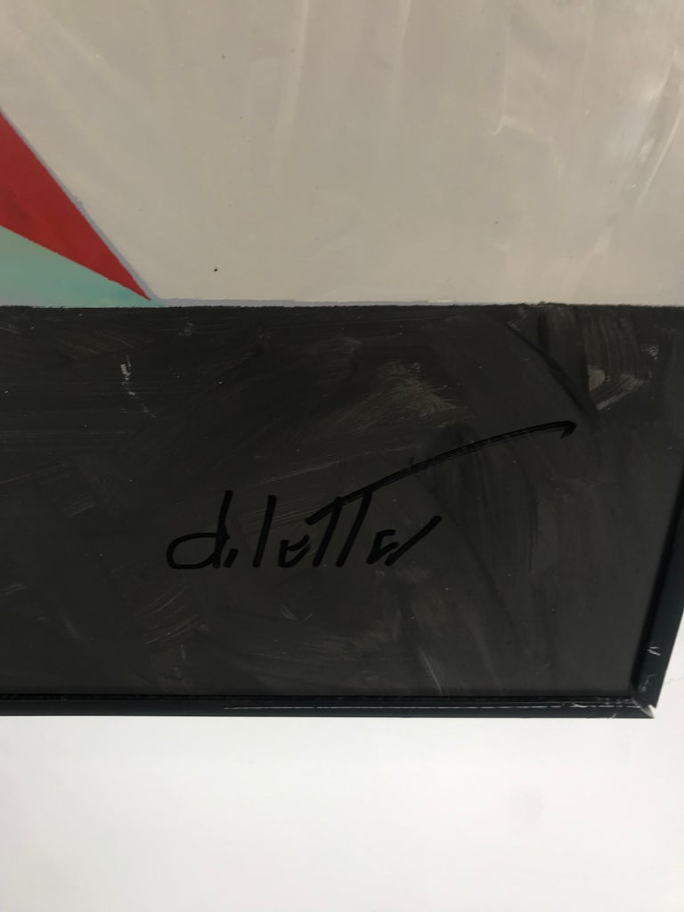 Modernist Oil on Canvas, Original Painting by W N Y Artist Don Letta at ...