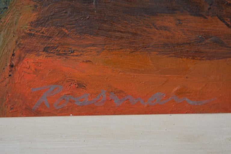 Modernist Oil Painting by Ruth Scharff Rossman For Sale at 1stDibs