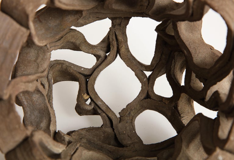 Modernist Open Form Ceramic Bowl For Sale at 1stDibs