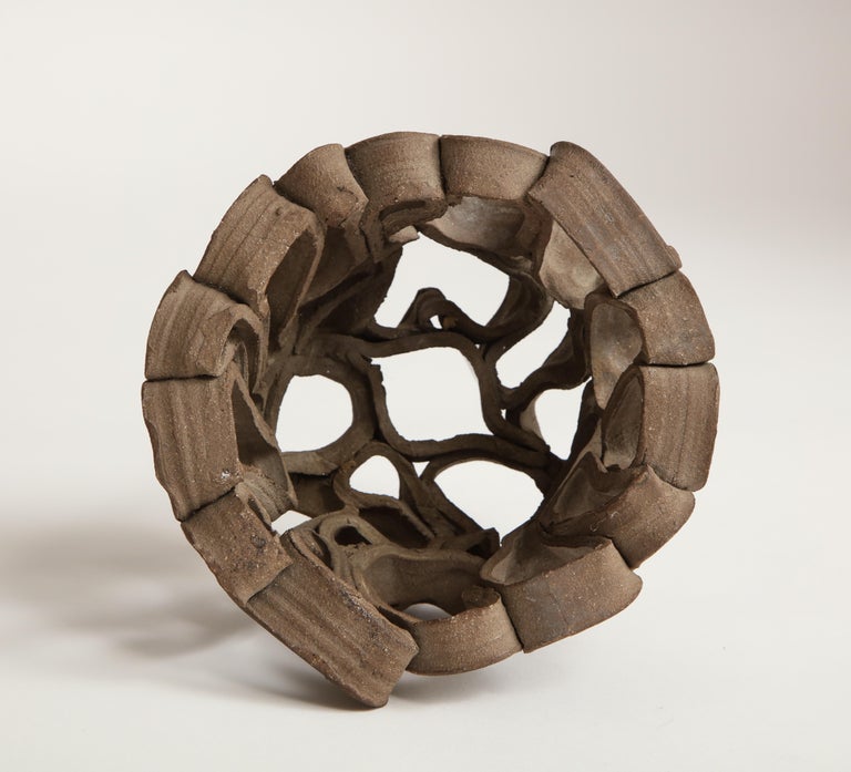 Modernist Open Form Ceramic Bowl For Sale at 1stDibs