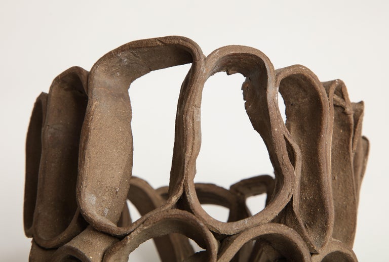 Modernist Open Form Ceramic Bowl For Sale at 1stDibs