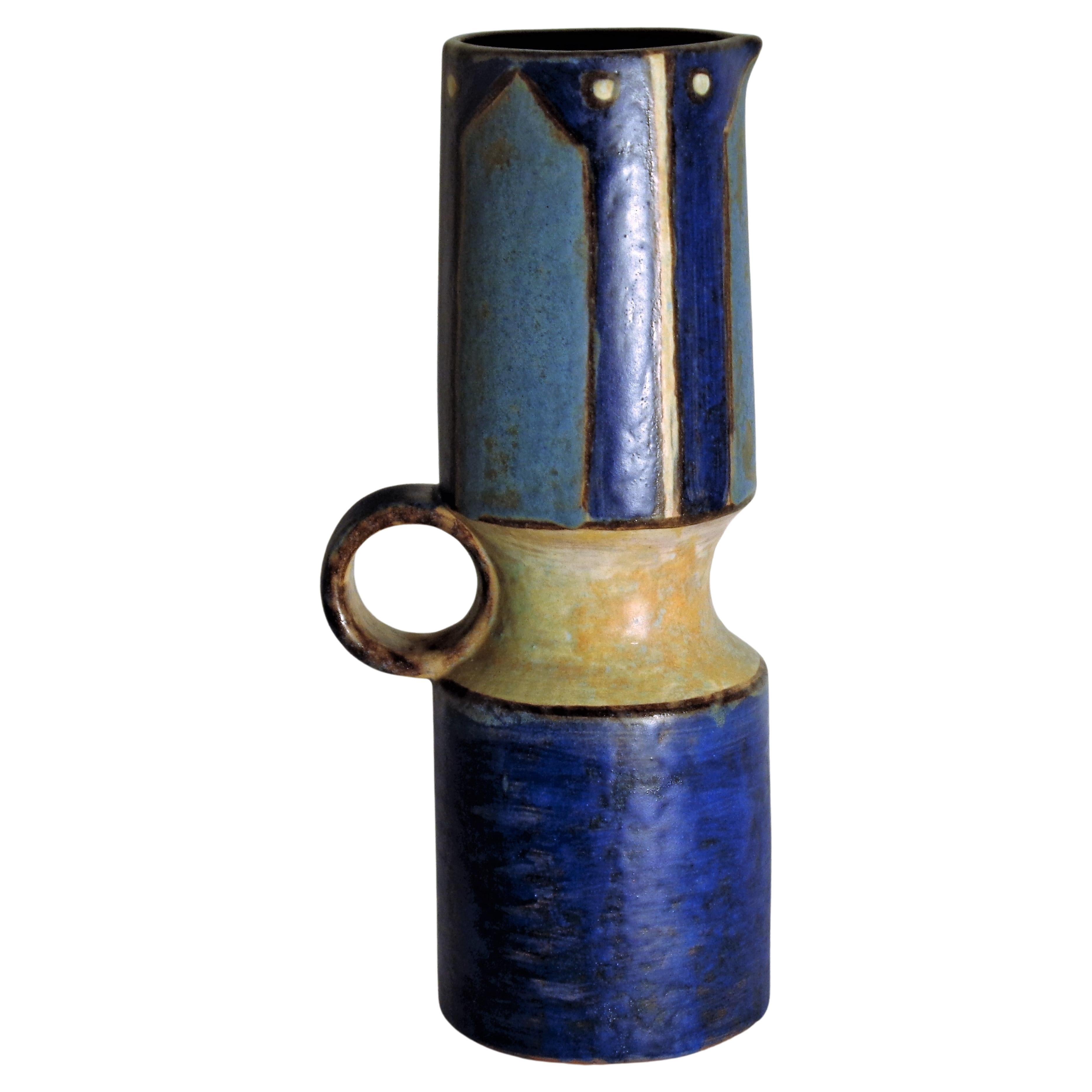 Blenko Crackle Glass Decanter Bottle by Wayne Husted at 1stDibs ...