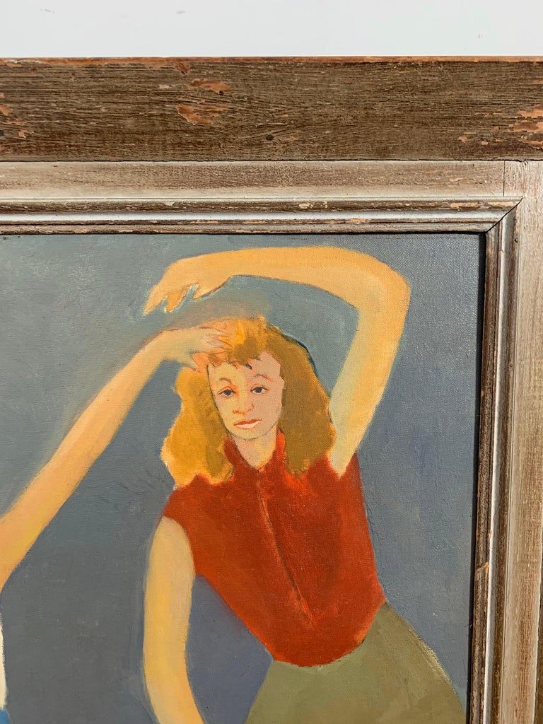 Modernist Painting Titled "No. 13 Exaltation" Dated 1957 by Peter Paul ...
