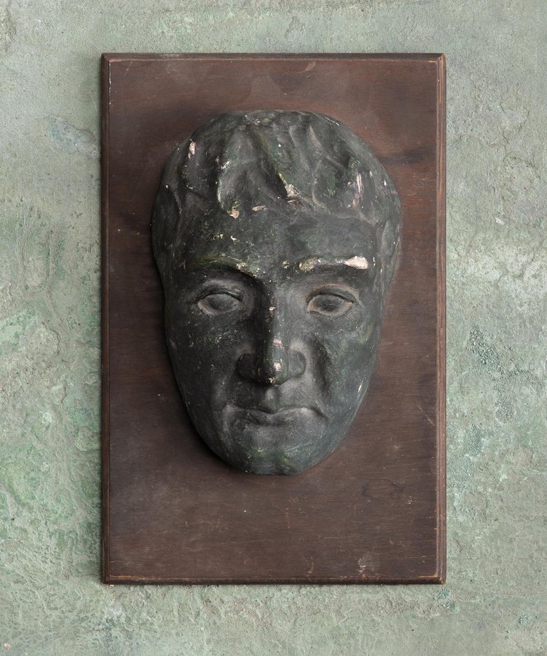 Modernist Plaster Bust, America, circa 1940 For Sale at 1stDibs