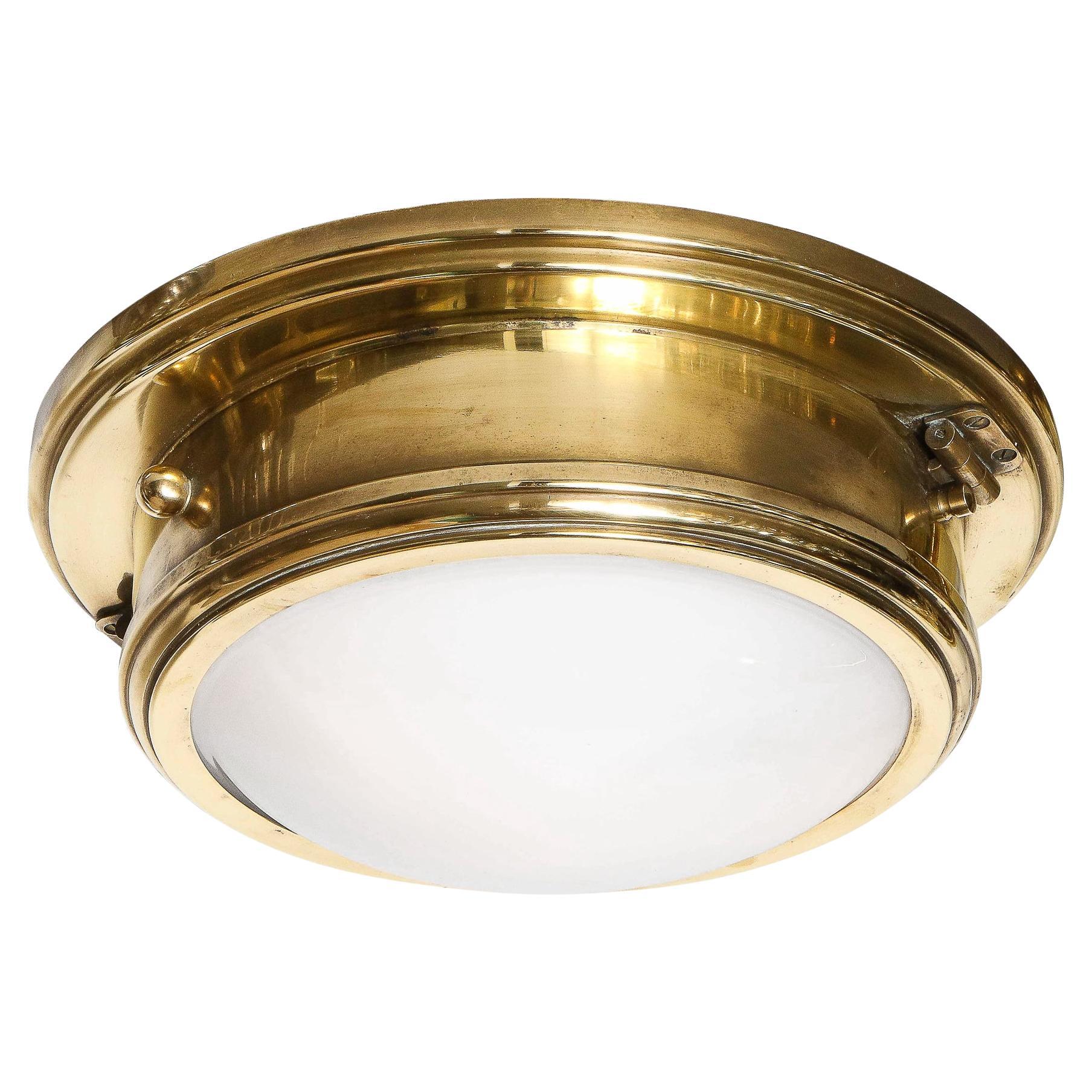 And Objects Littleton Spot Diffuser, Polished Brass Recessed Spot Light ...