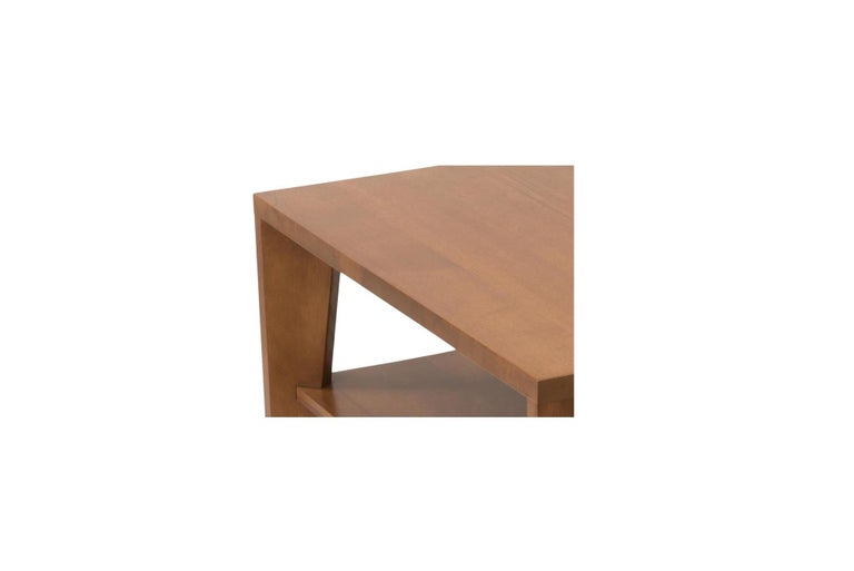 Modernist Russel Wright Square Tables by Conant Ball For Sale at 1stDibs