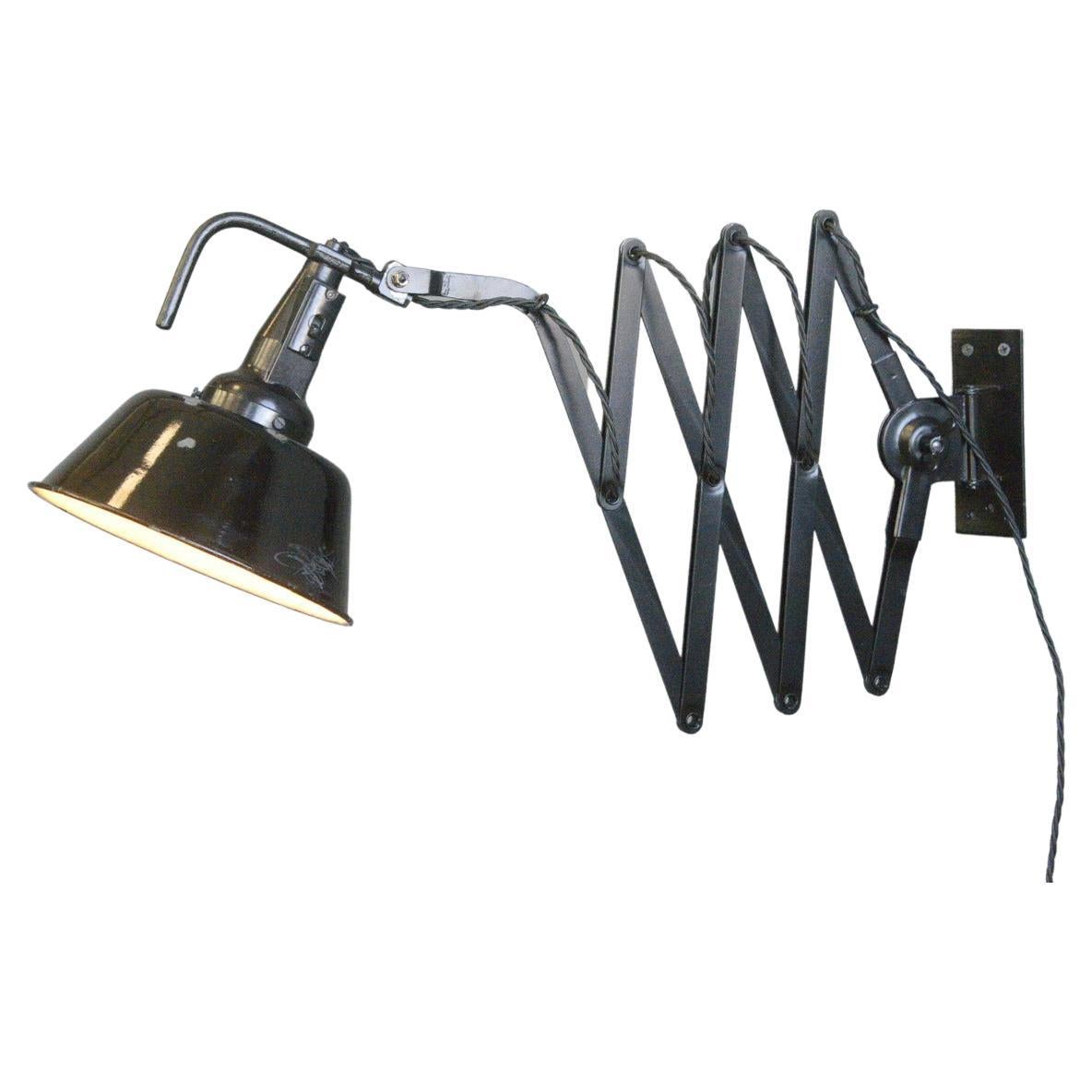 Extra Large Scissor Lamps by Schaco, circa 1930s at 1stDibs
