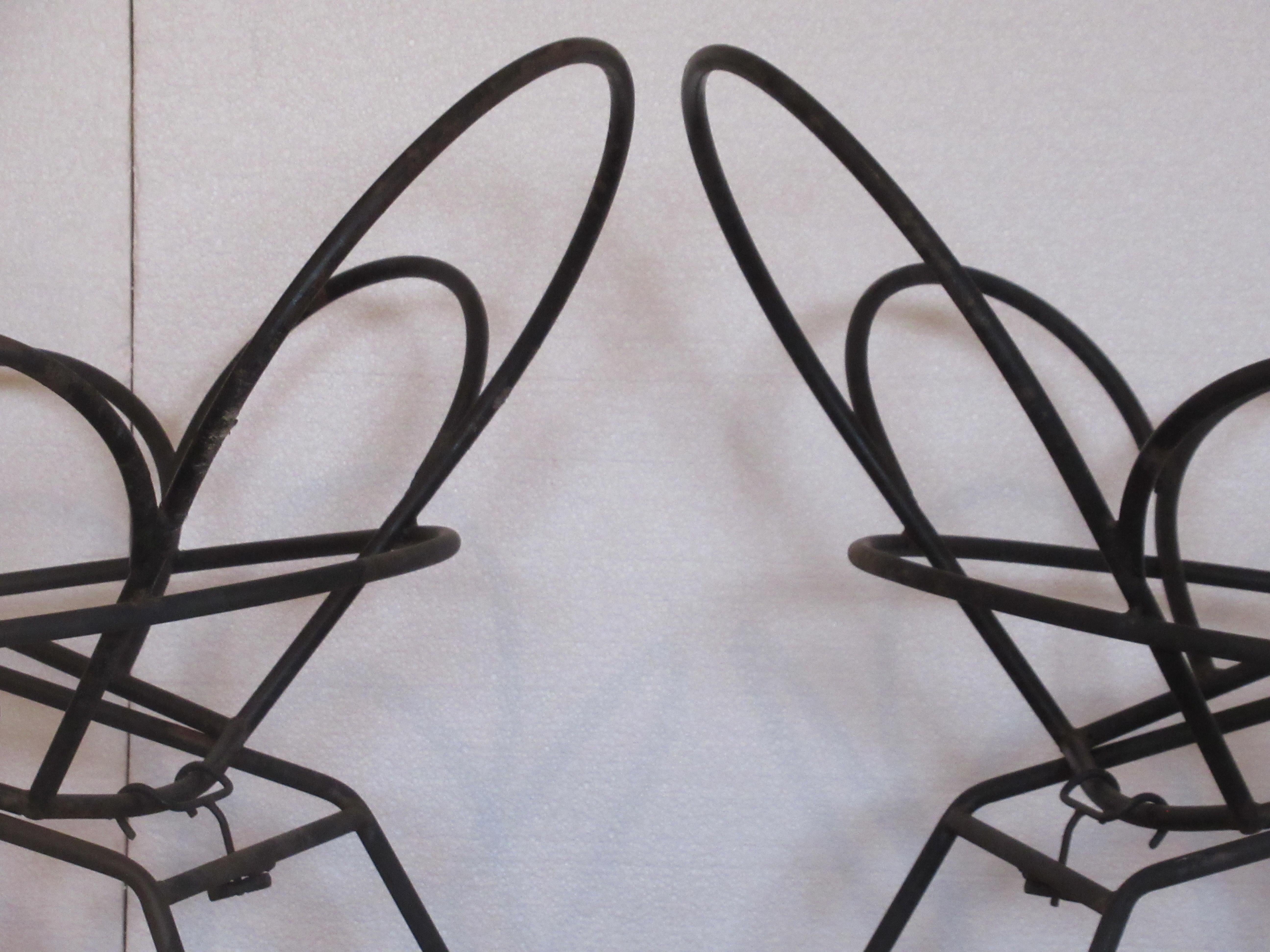 Sculptural Tubular Steel Chair Frames at 1stDibs | metal chair frames ...
