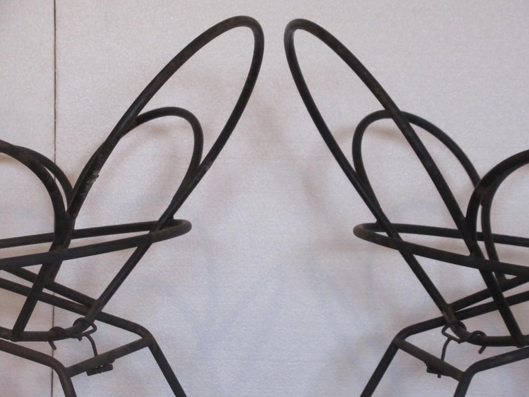 Sculptural Tubular Steel Chair Frames at 1stDibs | steel furniture frames