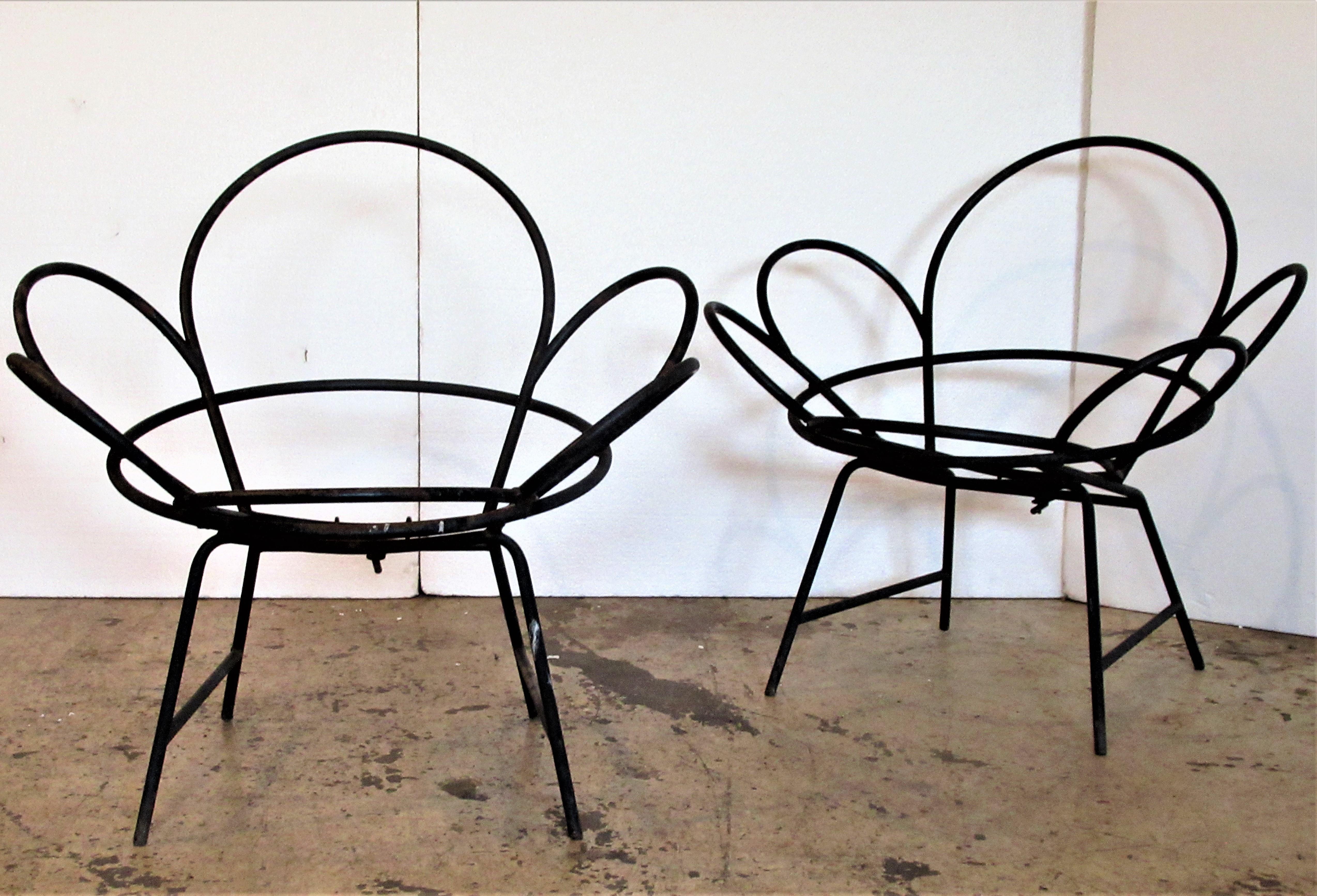 Sculptural Tubular Steel Chair Frames at 1stDibs | metal chair frames ...