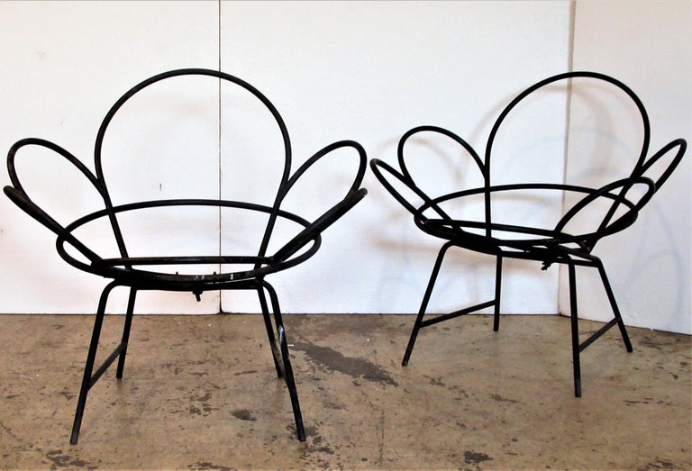 Sculptural Tubular Steel Chair Frames at 1stDibs | steel furniture frames