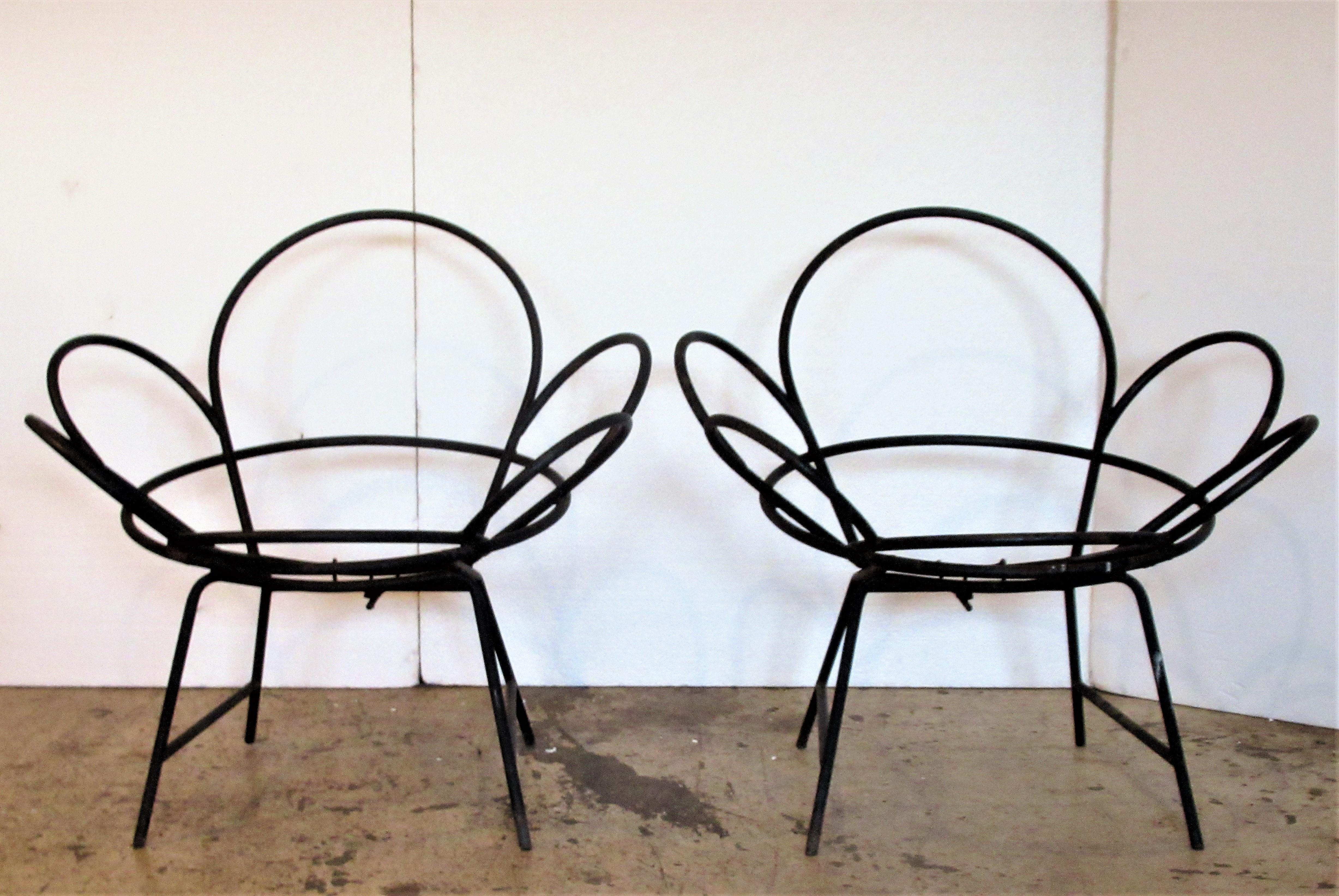 Sculptural Tubular Steel Chair Frames at 1stDibs | metal chair frames ...