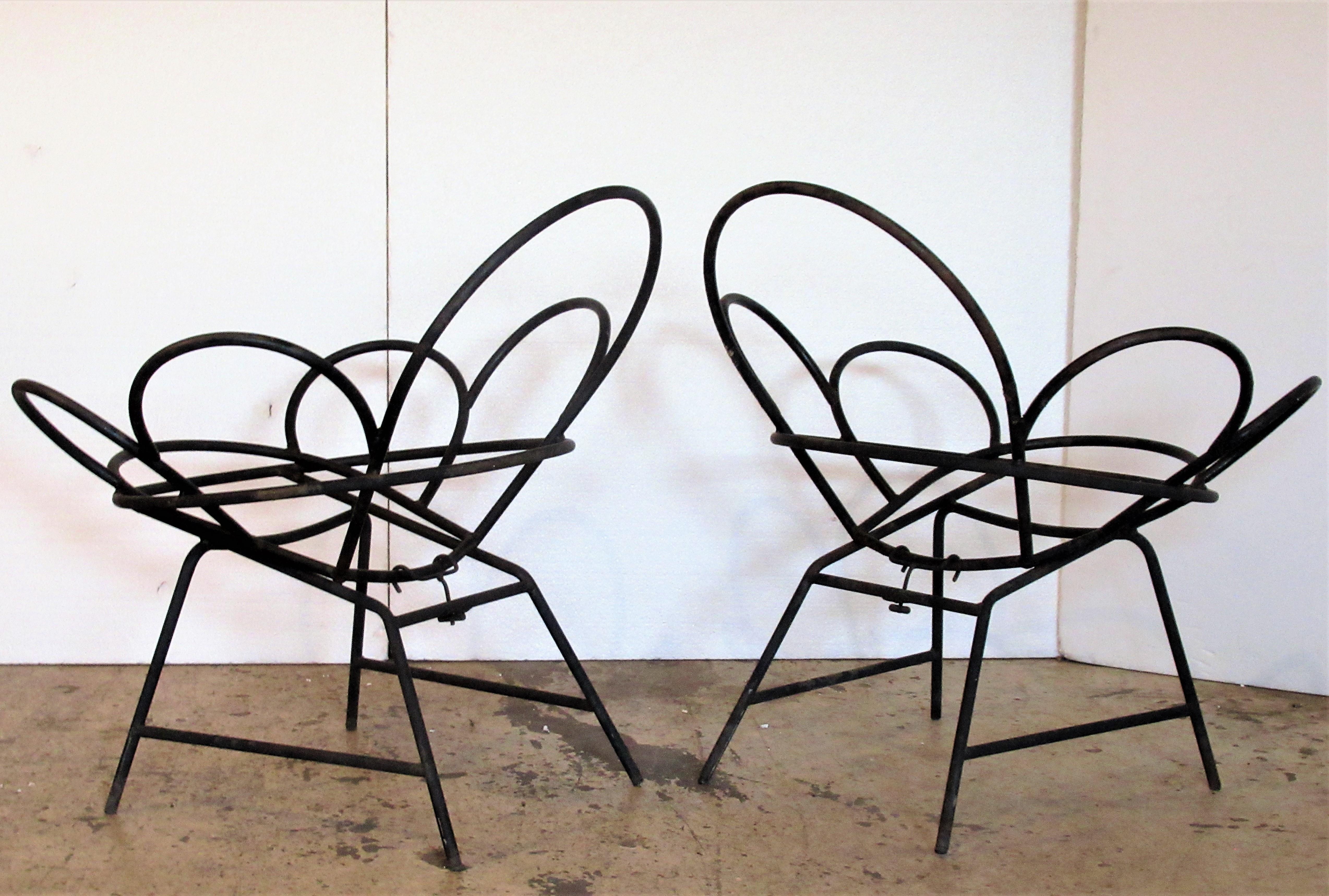 Sculptural Tubular Steel Chair Frames at 1stDibs | metal chair frames ...